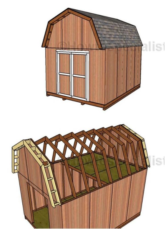 15 Free DIY Shed Plans with Material Lists - Bubblerelief | Woodworking ...