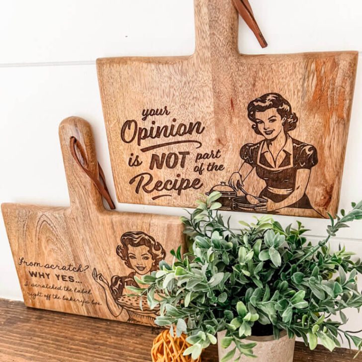 10 Stunning Engraved Cutting Boards You Can Make at Home