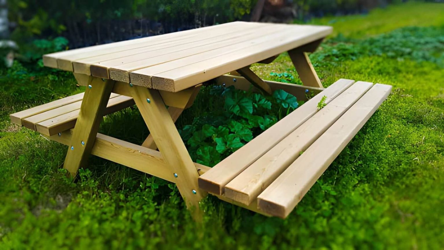 DIY Picnic Table for Under $50 — The Only Guide You Need - Bubblerelief ...